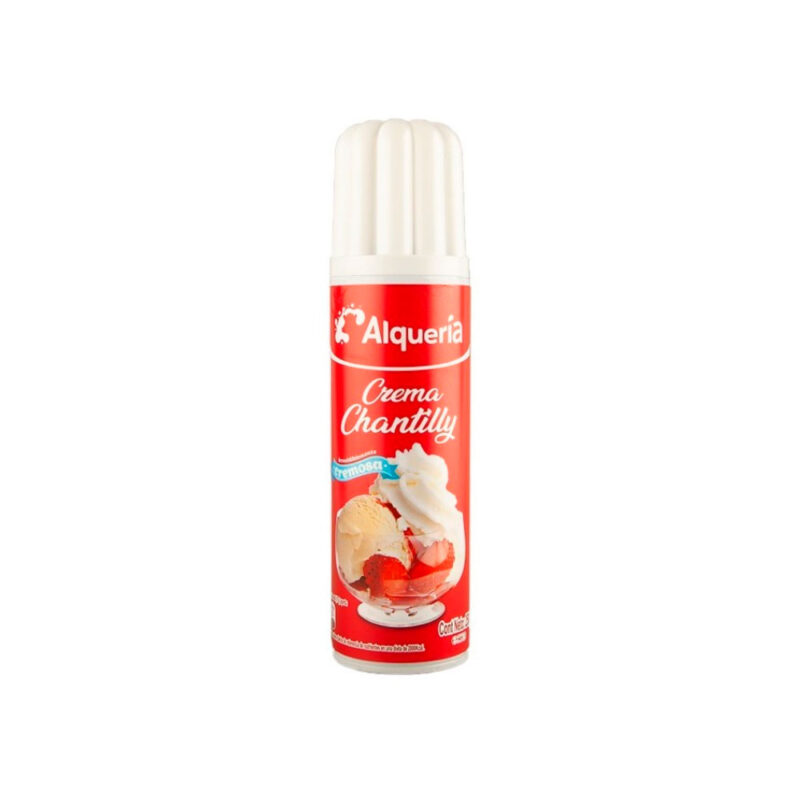 Crema chantilly Spray Alquería x 250gr - La Alacena del Chef