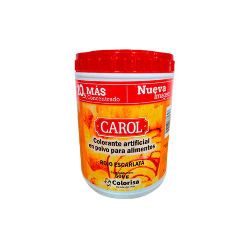Colorante en polvo Rojo Escarlata 500gr - La Alacena del Chef